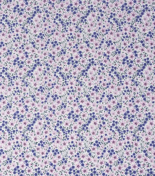 Purple & Blue Flowers Quilt Cotton Fabric by Keepsake Calico by Joann ...
