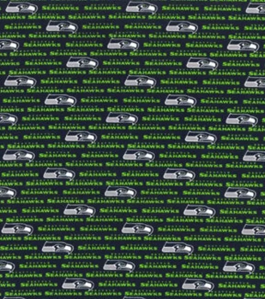 NFL Blue Seattle Seahawks Cotton Duck Canvas by Joann | Joann x Ribblr
