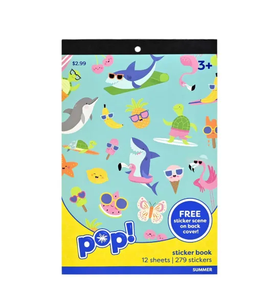 12 Sheet Summer Ocean Diamond Dot Stickers Book by POP! by POP! | Joann ...