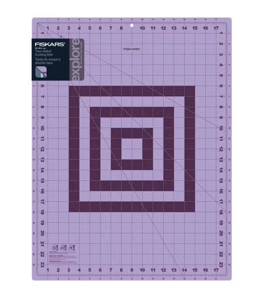 Fiskars Explore 18” x 24” Ultra Lilac Cutting Mat by Fiskars | Joann x ...