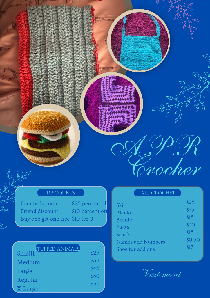 Unique patterns | APR Crochet | Ribblr