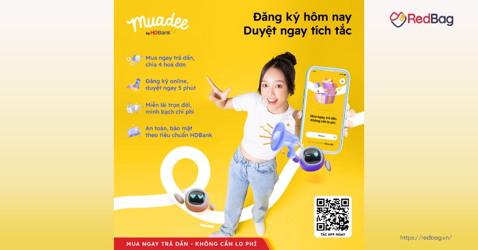 Tải Muadee: Mua trước Trả sau, Không lãi, Không phí ẩn