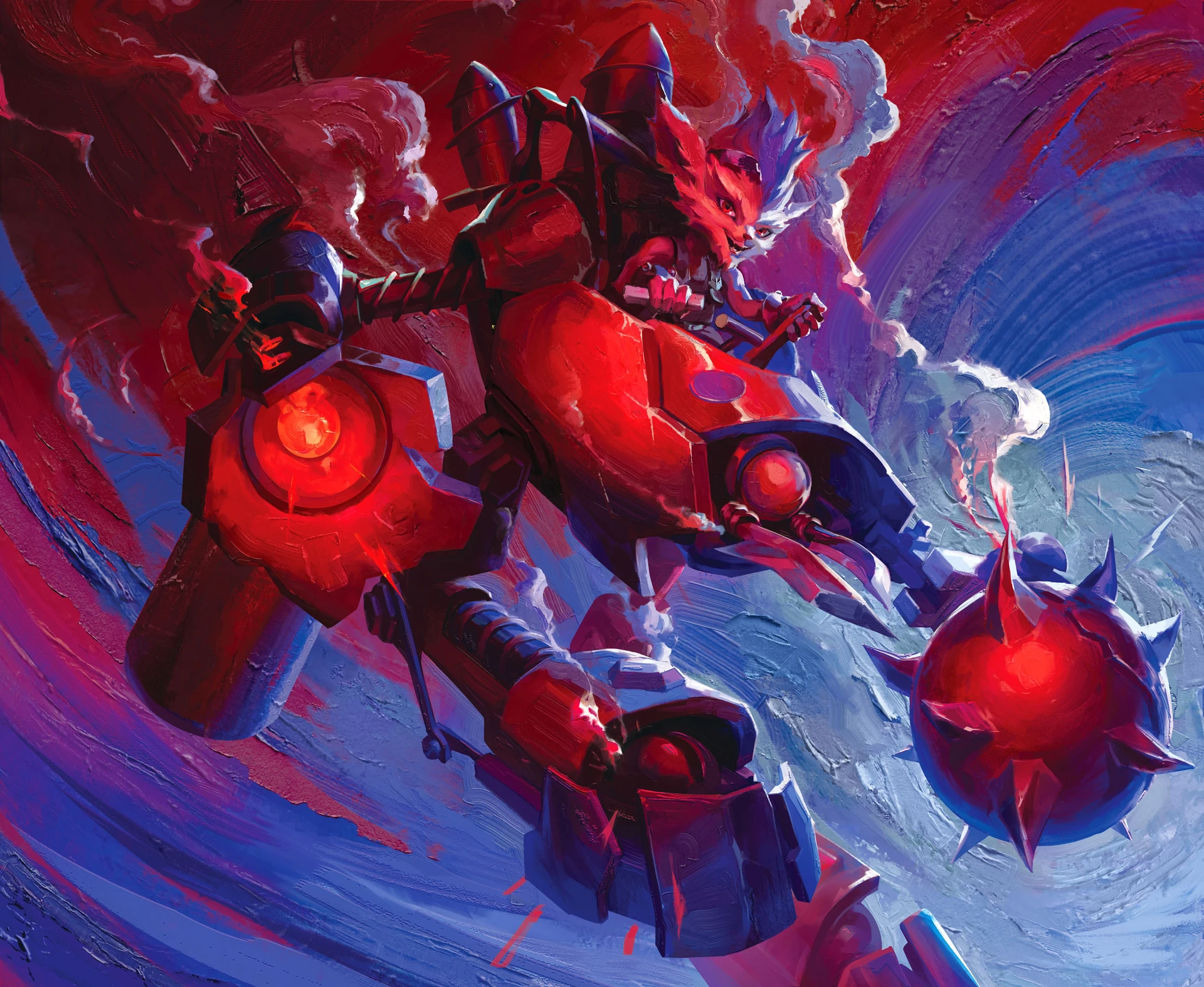 Art Reveal: Mechanized Menace & Elemental Seals - Riftbound | Riot Grove