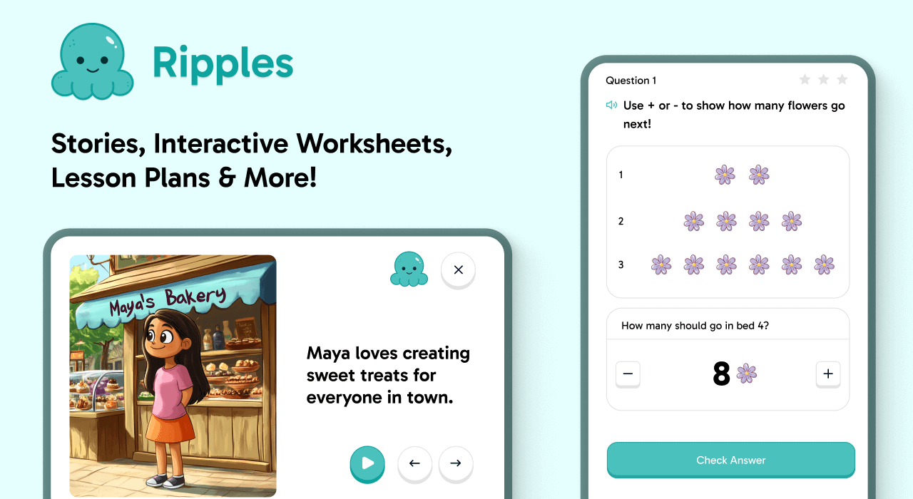 Ripples: Math Learning Platform