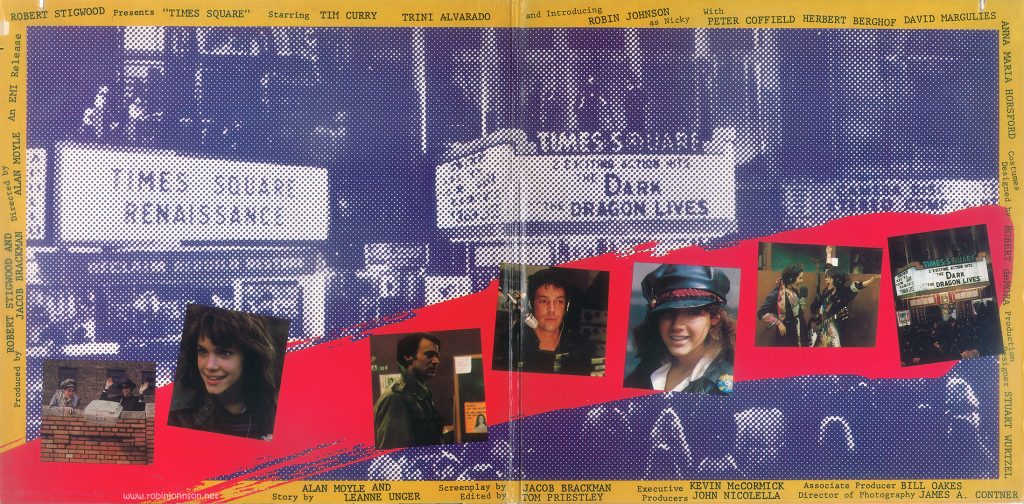 The Original Motion Picture Soundtrack “TIMES SQUARE” – Robin Johnson
