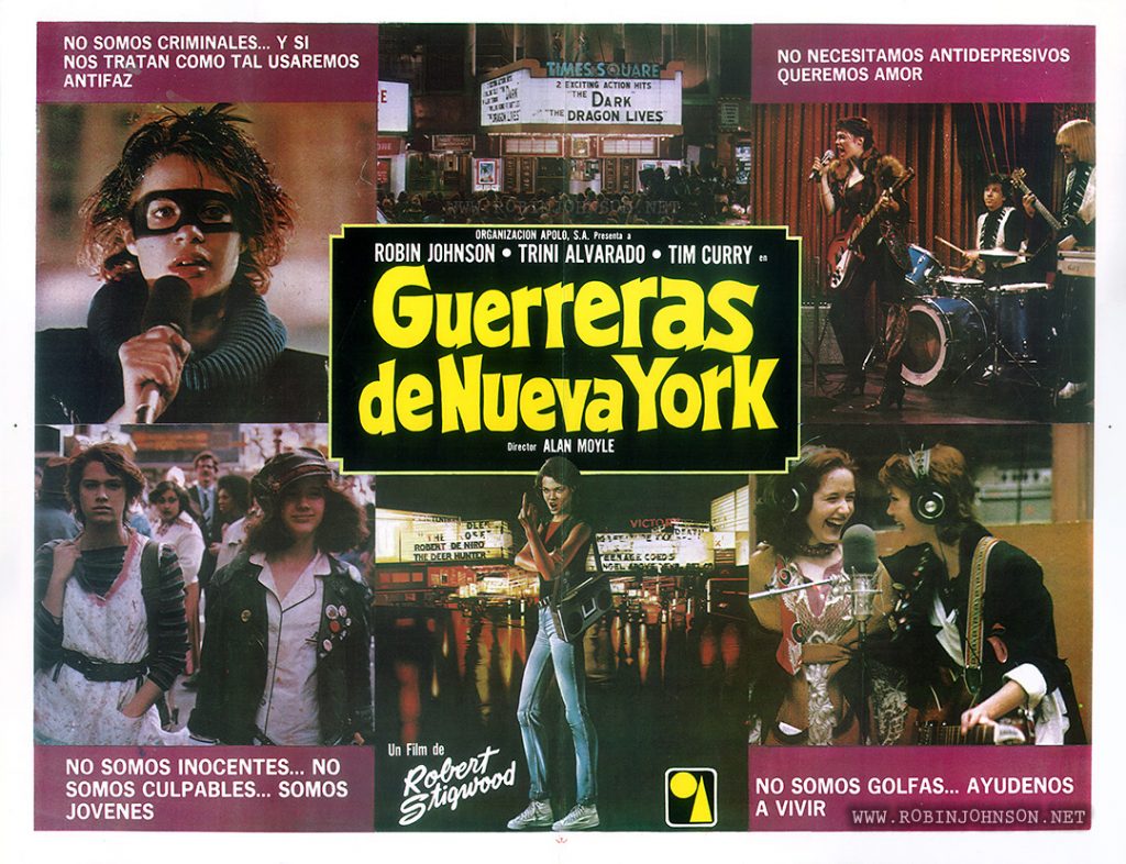 Guerreras de Nueva York (Times Square movie poster, Mexico, 1981 ...