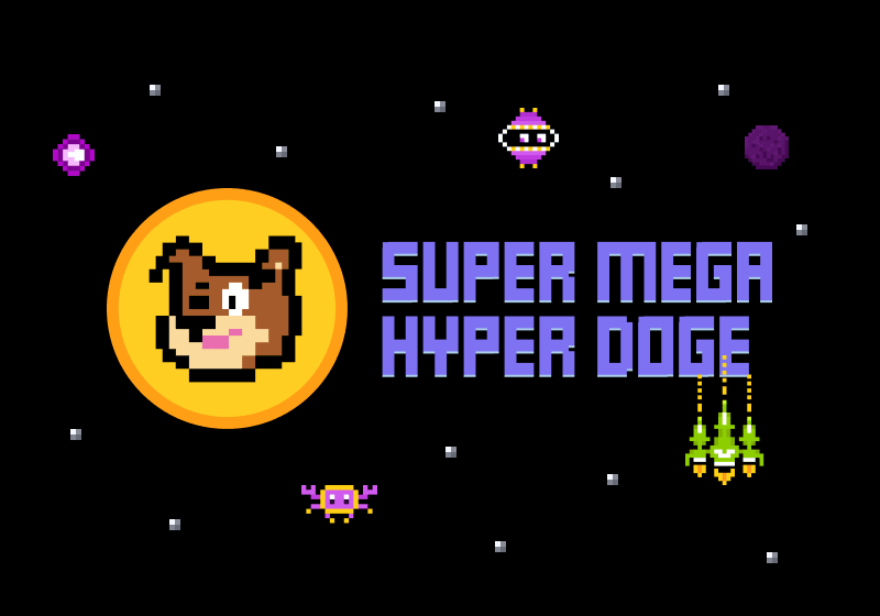 Super Mega Hyper Doge Coin Website Design - A Marketing Story By Qream
