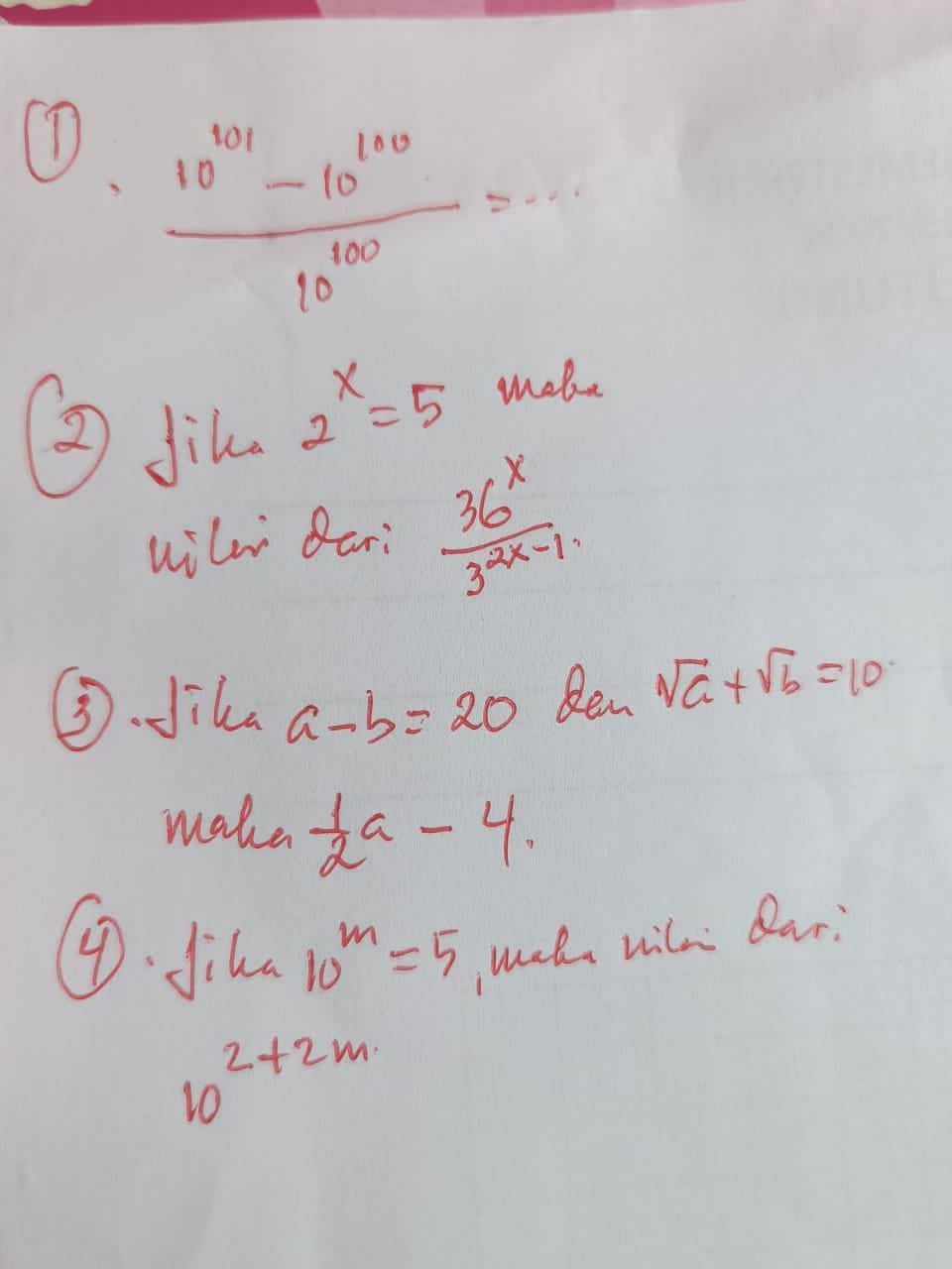 Bantu jawab dong Ini soal apa dan jawabannya apa... Bantu jawab dong Ini soal apa dan jawabannya apa...
