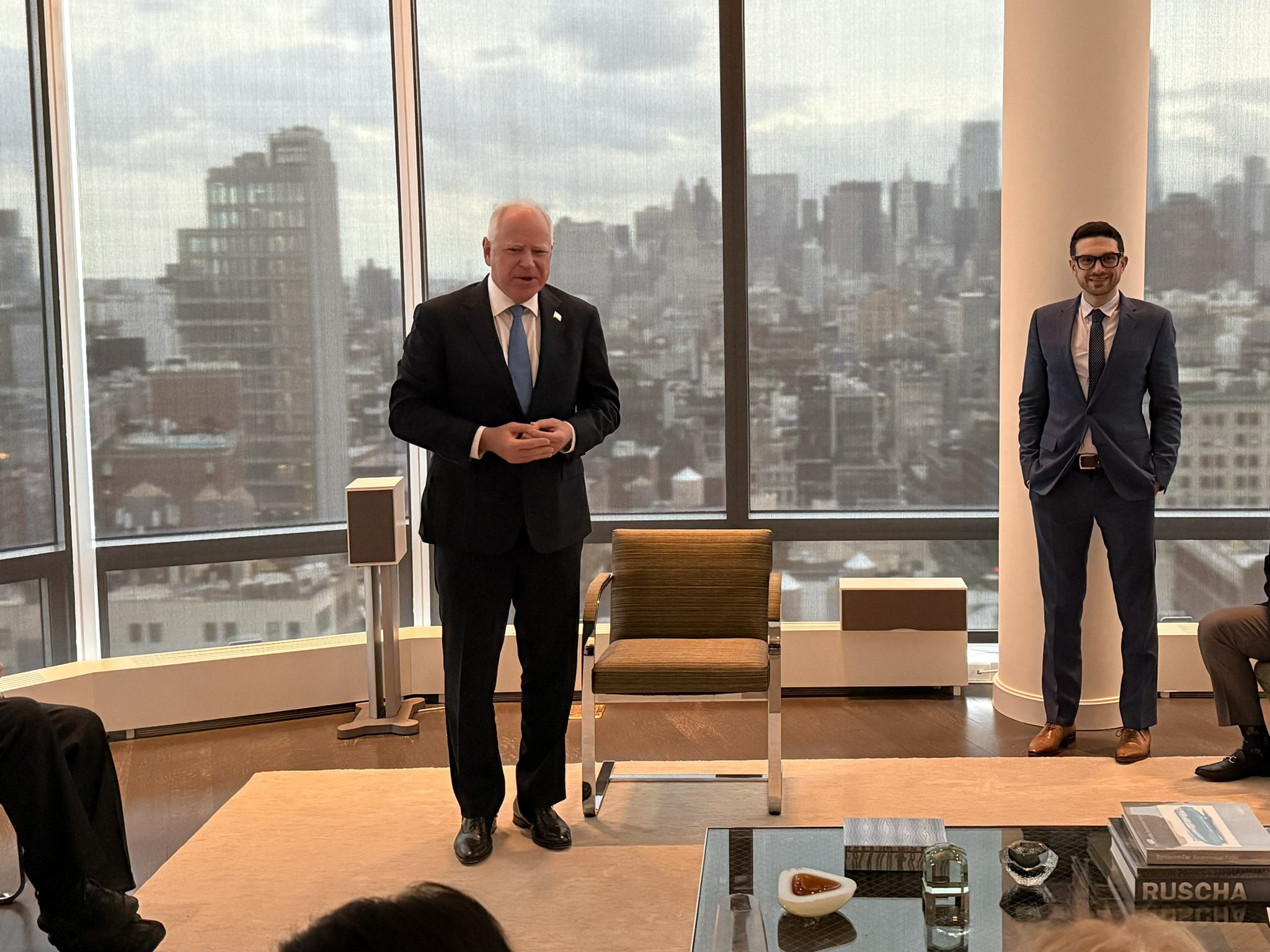 MxM News: Walz meets with progressive Soros son in ritzy NYC apartment