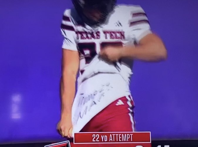 MxM News: Texas Tech kicker goes viral for MAGA shirt reveal following ...