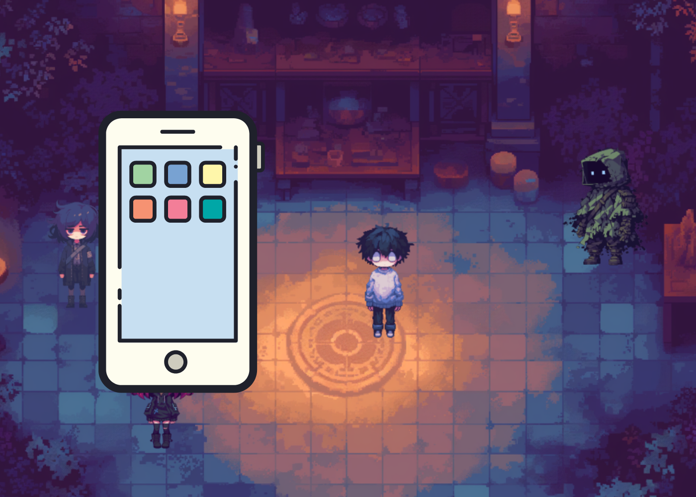 Horror RPG (Mobile) 🕹️ Rosebud AI Vibe Code Games