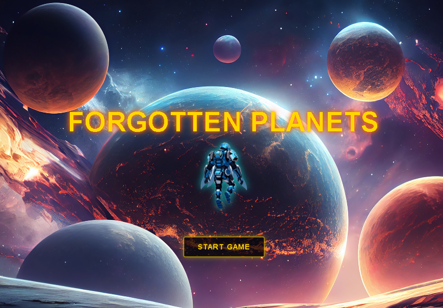 Forgotten Planets 🕹️ Rosebud AI Vibe Code Games