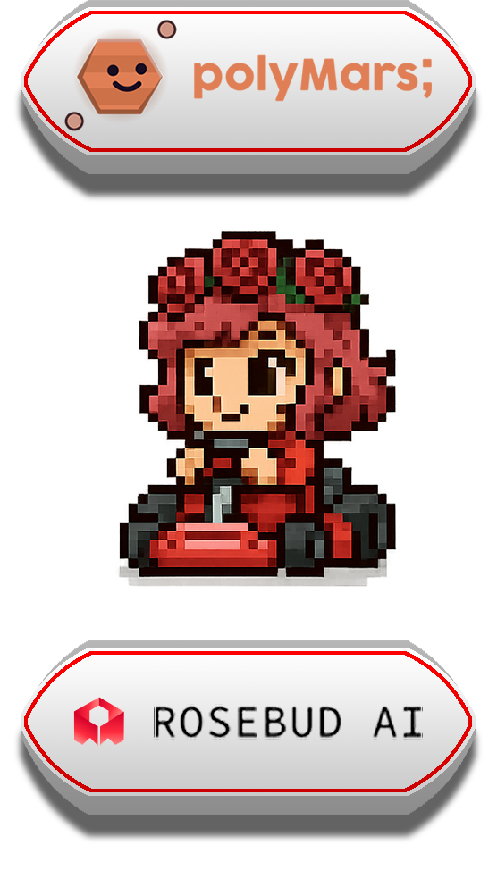 Rosie vs Bugs Race 🕹️ Rosebud AI Vibe Code Games