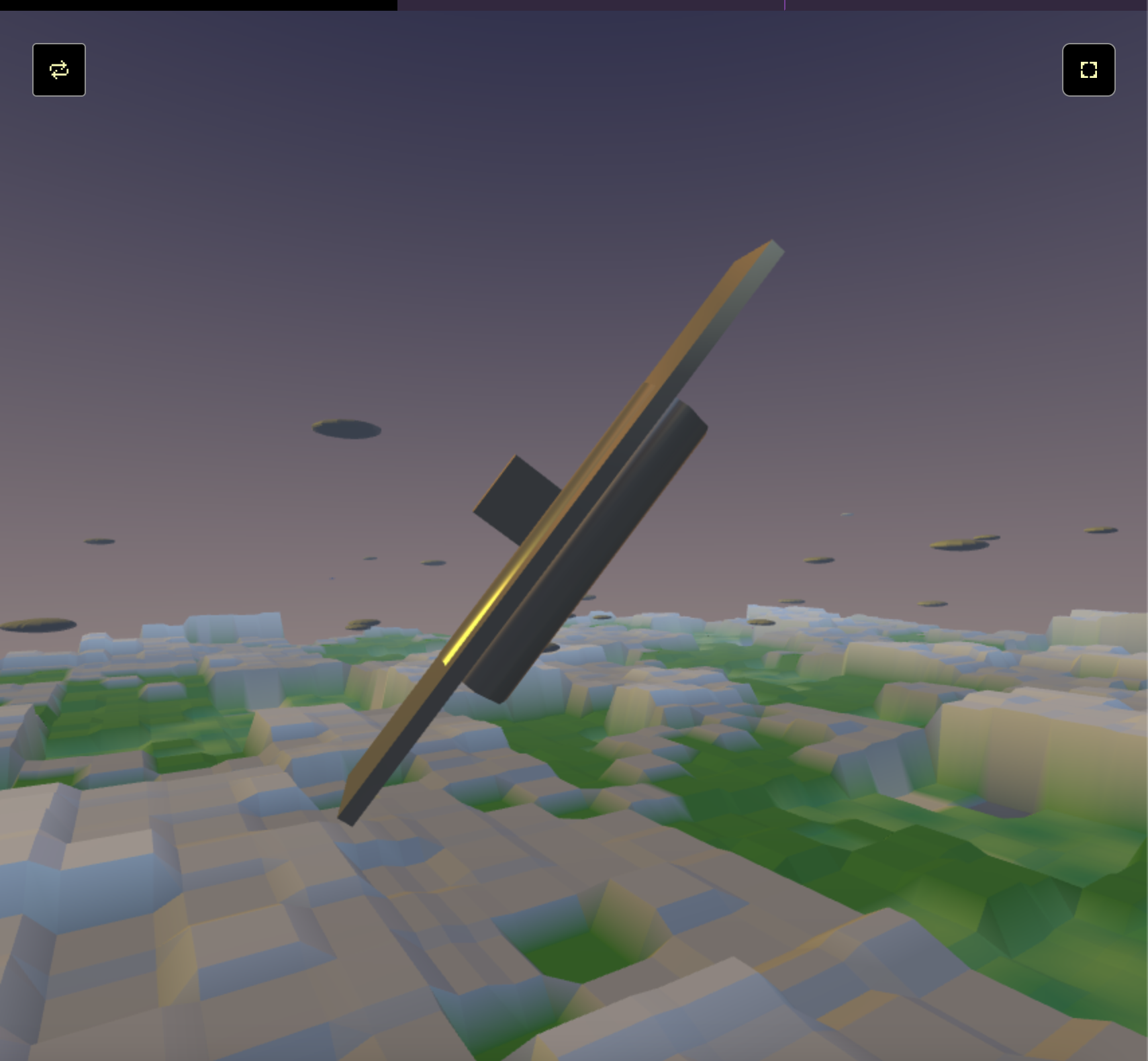 Flight Simulator 🕹️ Rosebud AI Vibe Code Games