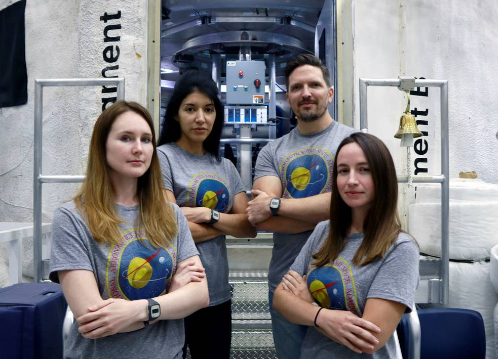 The new crew for the upcoming mission of NASA’s Human Exploration ...