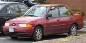 1996 Ford Escort - fan relay location