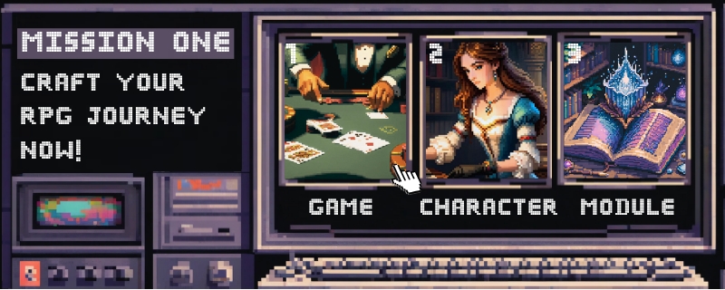 RPGGO: Play and Create AI RPG and NPCs with Text to Game Engine