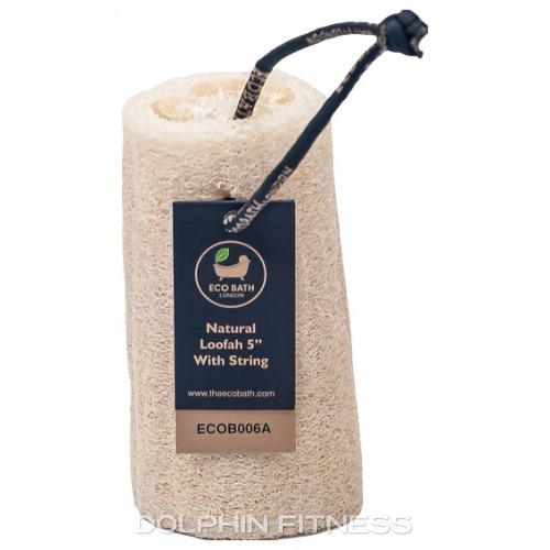 Eco Bath Natural Loofah 5" with String 1 Pack