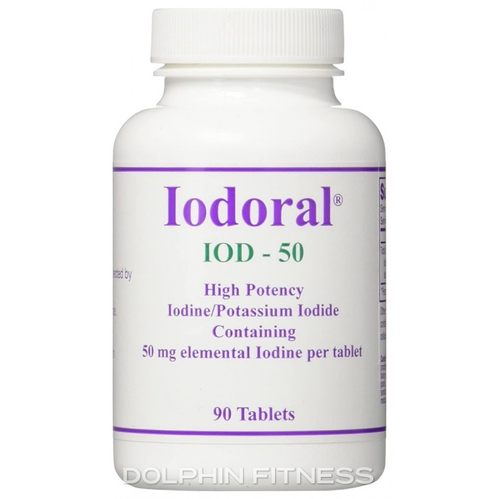 Optimox Iodoral IOD-50 90 Tablets