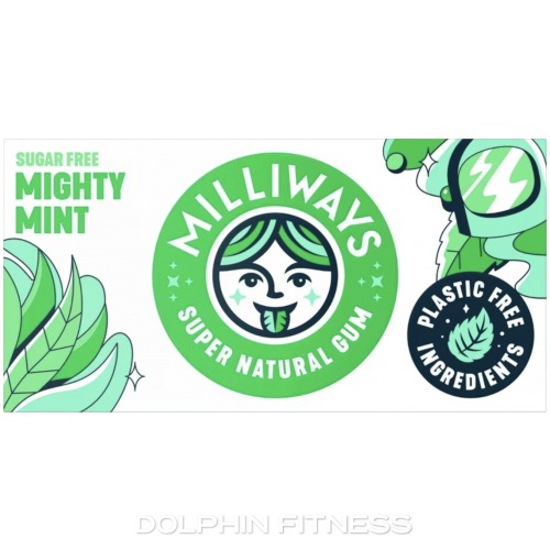 Milliways Super Natural Gum (1 x 19g) Mighty Mint