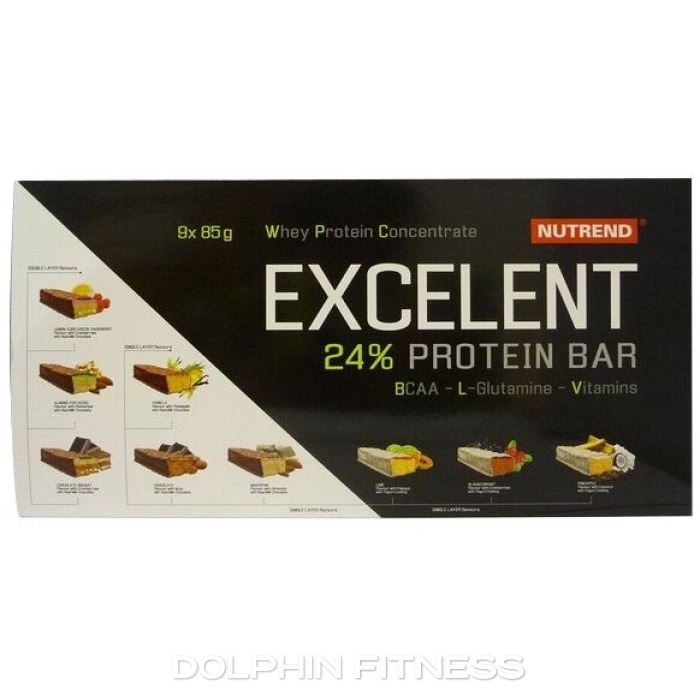 Nutrend Excelent Protein Bar (9 x 85g)