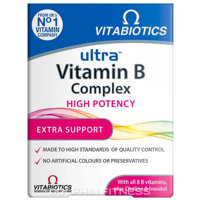 Vitabiotics Ultra Vitamin B Complex High Potency 60 Tablets
