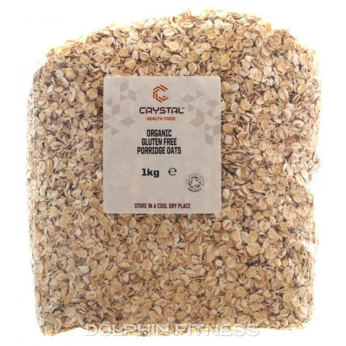 Crystal Organic Gluten Free Porridge Oats 1 x 1 kg