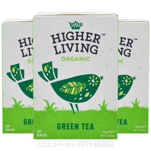 Higher Living Green Tea 4 x 20 Teabags