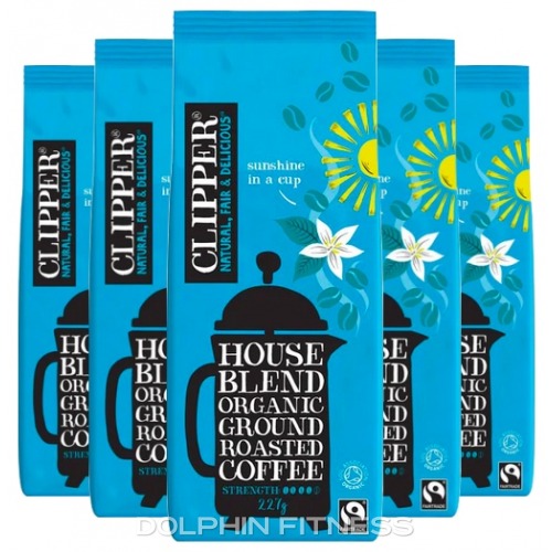 Clipper House Blend Ground Roasted Coffee 8 x 227g