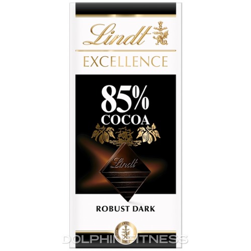 Lindt Excellence 85% Cocoa Robust Dark Chocolate 1 x 100g