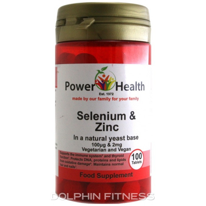 Power Health Selenium & Zinc (100 Tablets) Power Health Selenium & Zinc (100 Tablets)