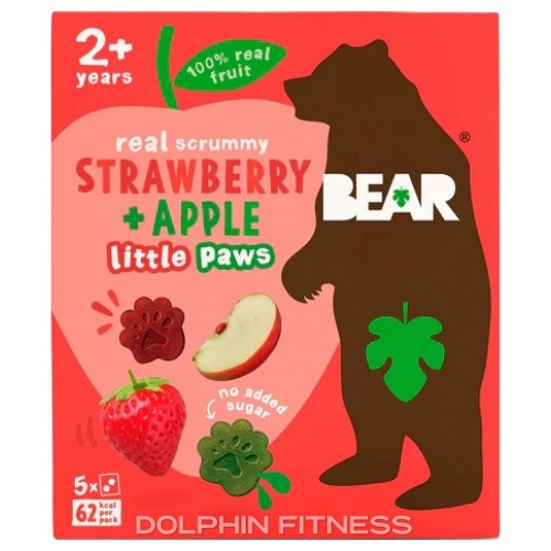 Bear Strawberry & Apple Paws 1 x 5 x 20g