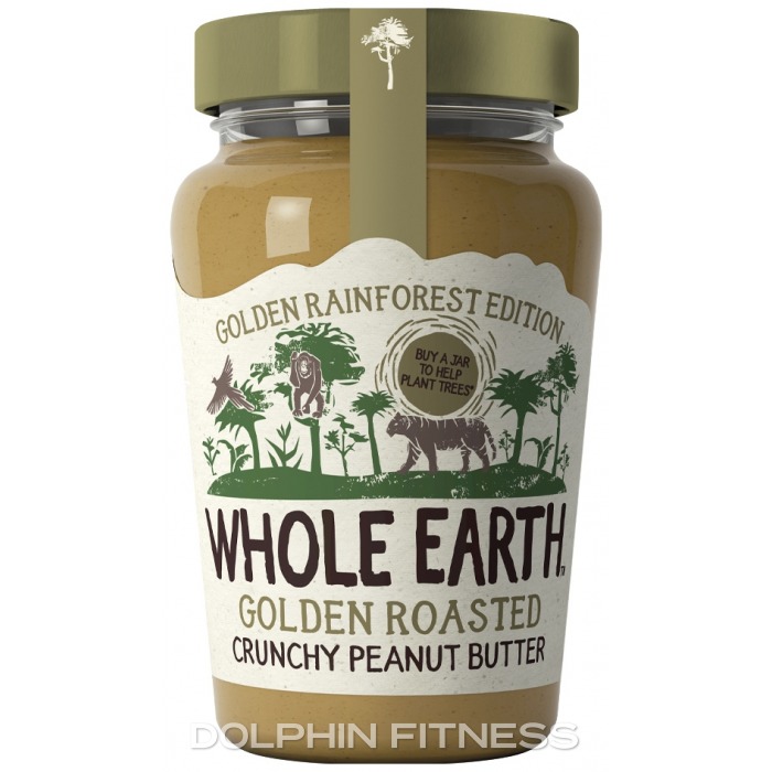 Whole Earth Golden Roasted Crunchy Peanut Butter 1 x 340g
