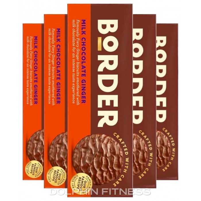 Border Milk Chocolate Ginger 14 x 150g