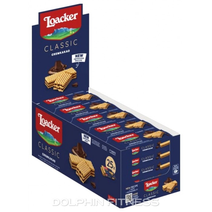 Loacker Classic Cremkakao Wafers 25 x 45g