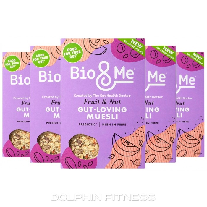 Bio & Me Fruit & Nut Gut-Loving Prebiotic Muesli 5 x 400g