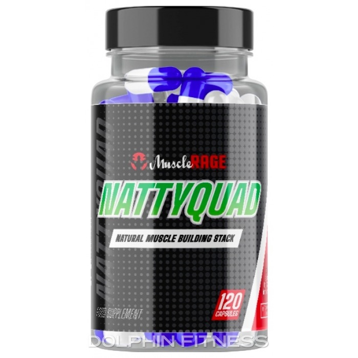 Muscle Rage Nattyquad 120 Capsules