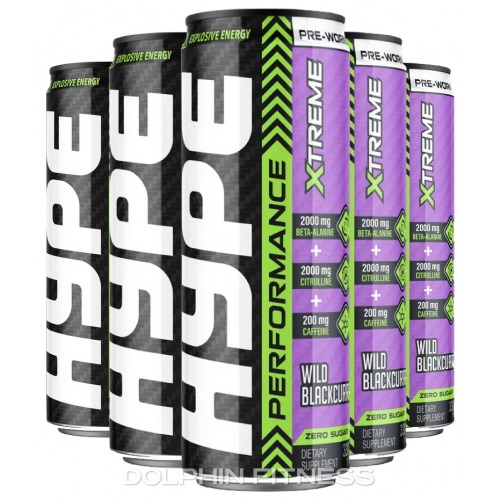 Hype Xtreme Pre-Workout 24 x 330 ml