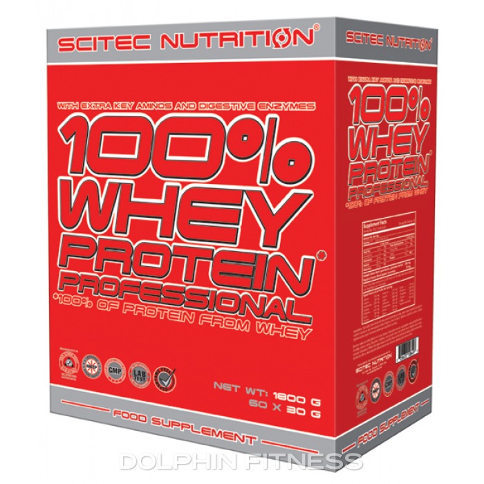 Scitec 100% Whey Protein Professional (60 x 30g)