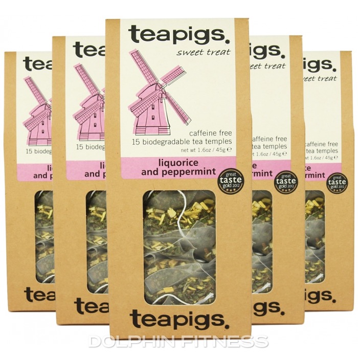 Teapigs Liquorice and Peppermint 6 x 15 Tea Temples