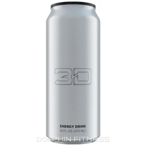 3D Energy Drink (1 Can) Silver