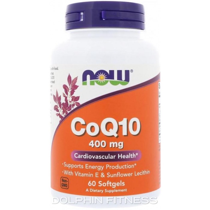 NOW CoQ10 400 mg 60 Softgels