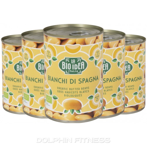 La Bio-Idea Butter Beans 6 x 400g