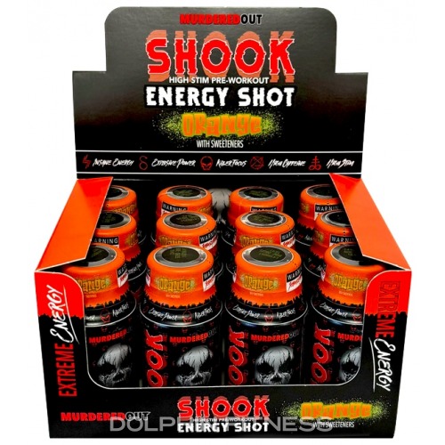 Murdered Out Shook Energy Shot 12 x 60 ml