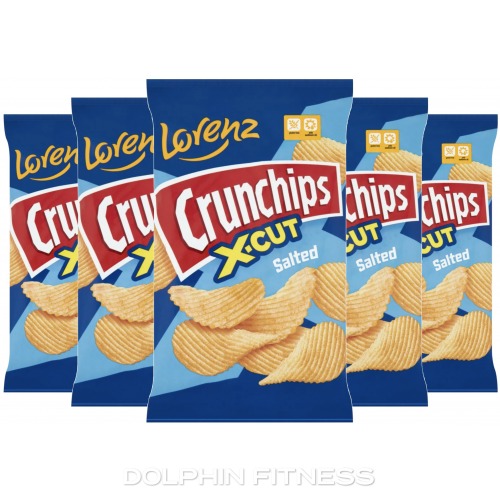 Lorenz Crunchips X-Cut Salted 12 x 75g Lorenz Crunchips X-Cut Salted 12 x 75g
