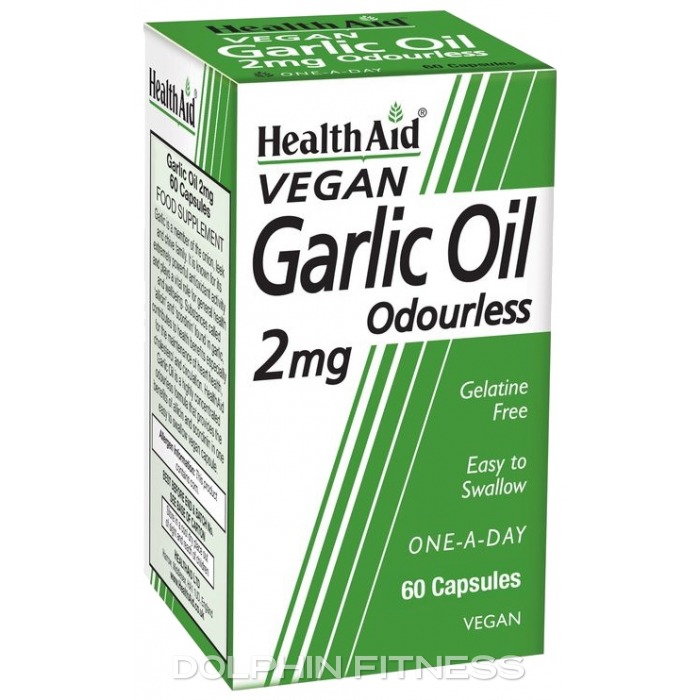 HealthAid Garlic Oil 2 mg 60 Capsules