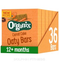 Organix Carrot Cake Soft Oaty Bars 12m+ (6 x 30g)