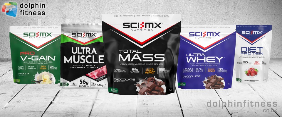 SCI-MX Protein Powders Range