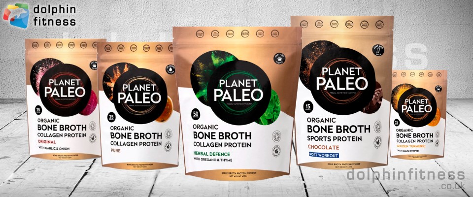 Planet Paleo Bone Broth Powder Range