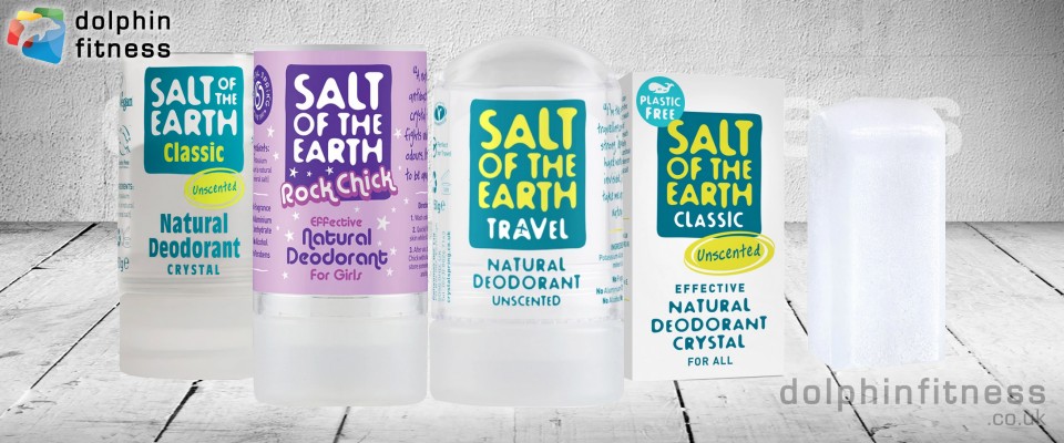Salt Of the Earth Crystal Deodorants Range